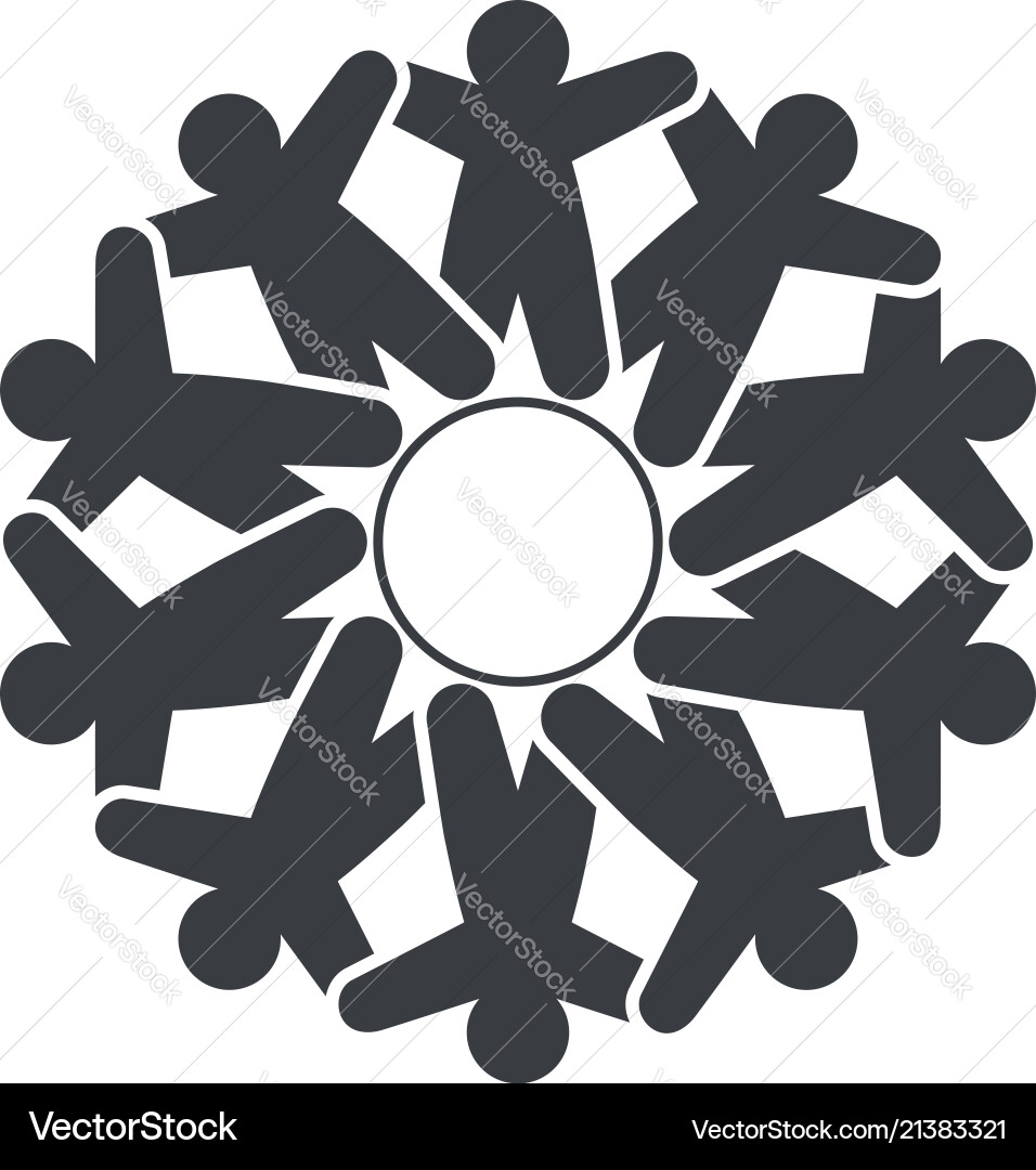 Friendship & Connection Icon Royalty Free Vector Image