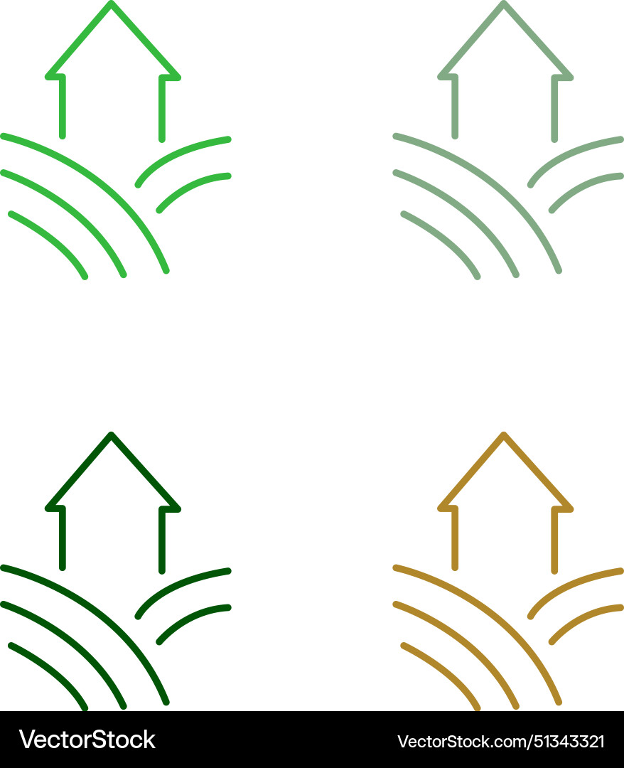 Organic farming sign symbol logo Royalty Free Vector Image