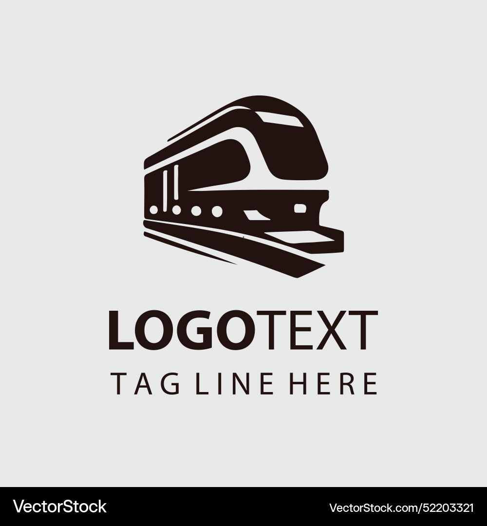 Train logo Royalty Free Vector Image - VectorStock