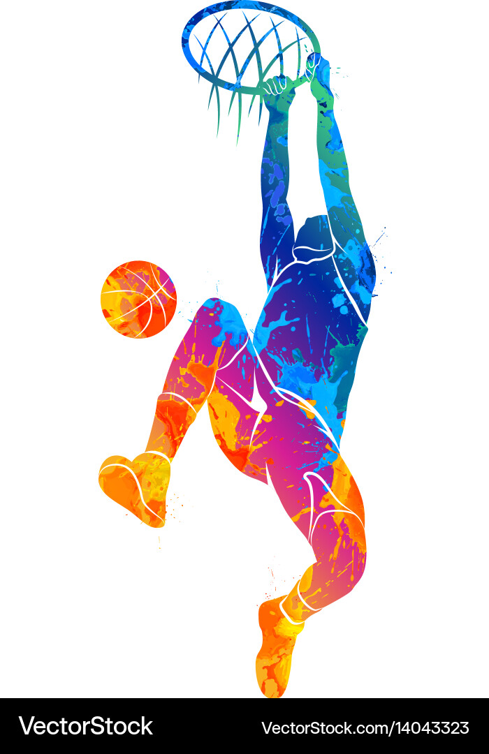 Watercolors Basketball Vector Images (over 290)
