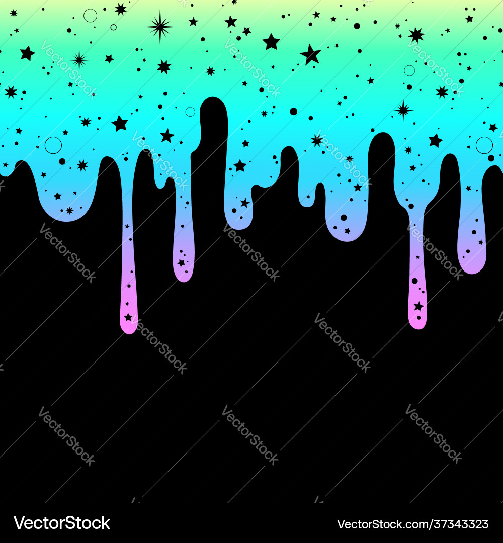 Iridescent Liquid Flow Seamless Pattern Royalty Free Vector