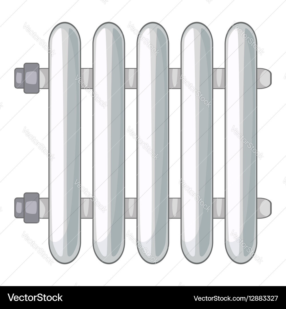 Cartoon Radiator Icon Royalty Free Vector Image