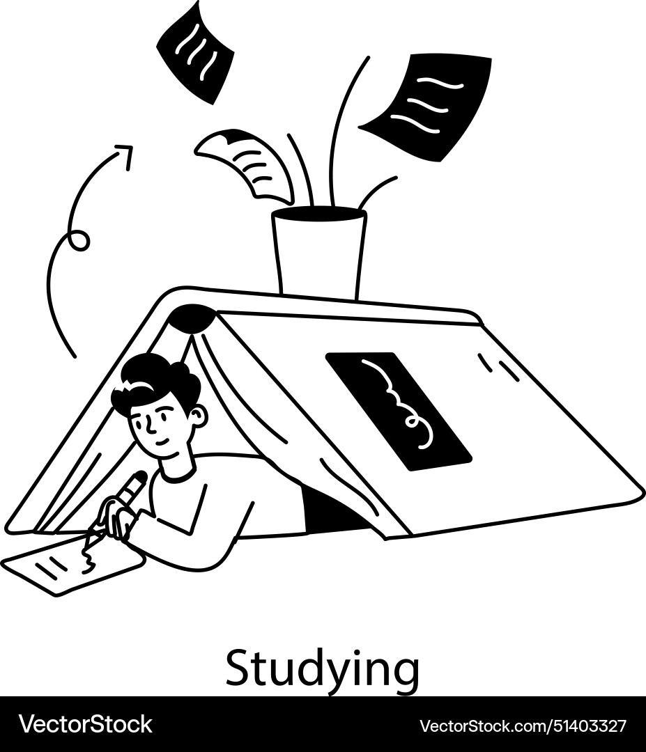 Engaging story Royalty Free Vector Image - VectorStock