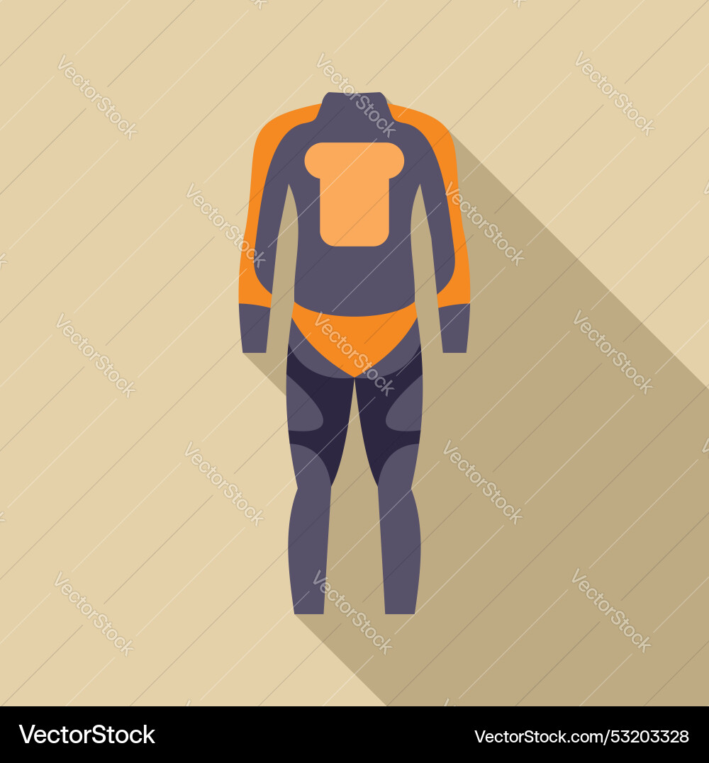 Diving suit for professional diver wearing Vector Image