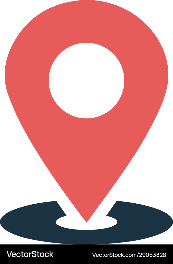 Location icon map address geographical position Vector Image