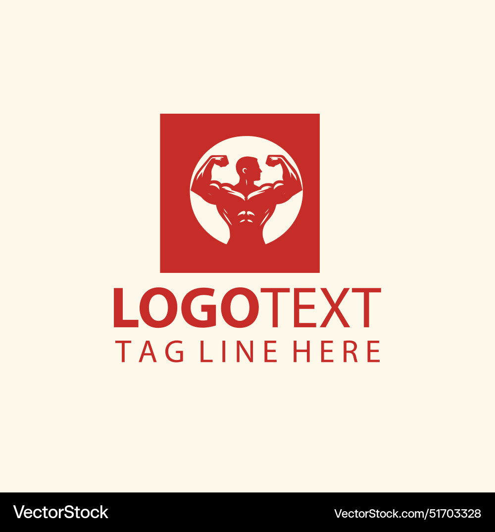 Strong gym logo Royalty Free Vector Image - VectorStock