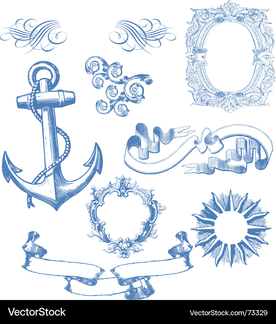 Anchor Page Border Anchor Border Vector Art, Icons, And Graphics For