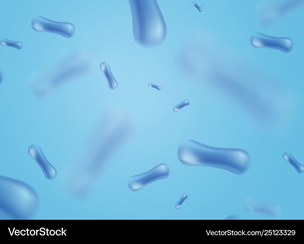 Probiotics bacteria Royalty Free Vector Image - VectorStock
