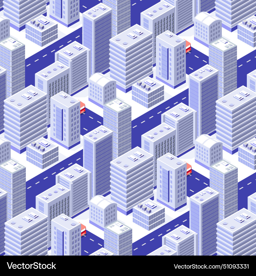 City architectural background consisting of Vector Image