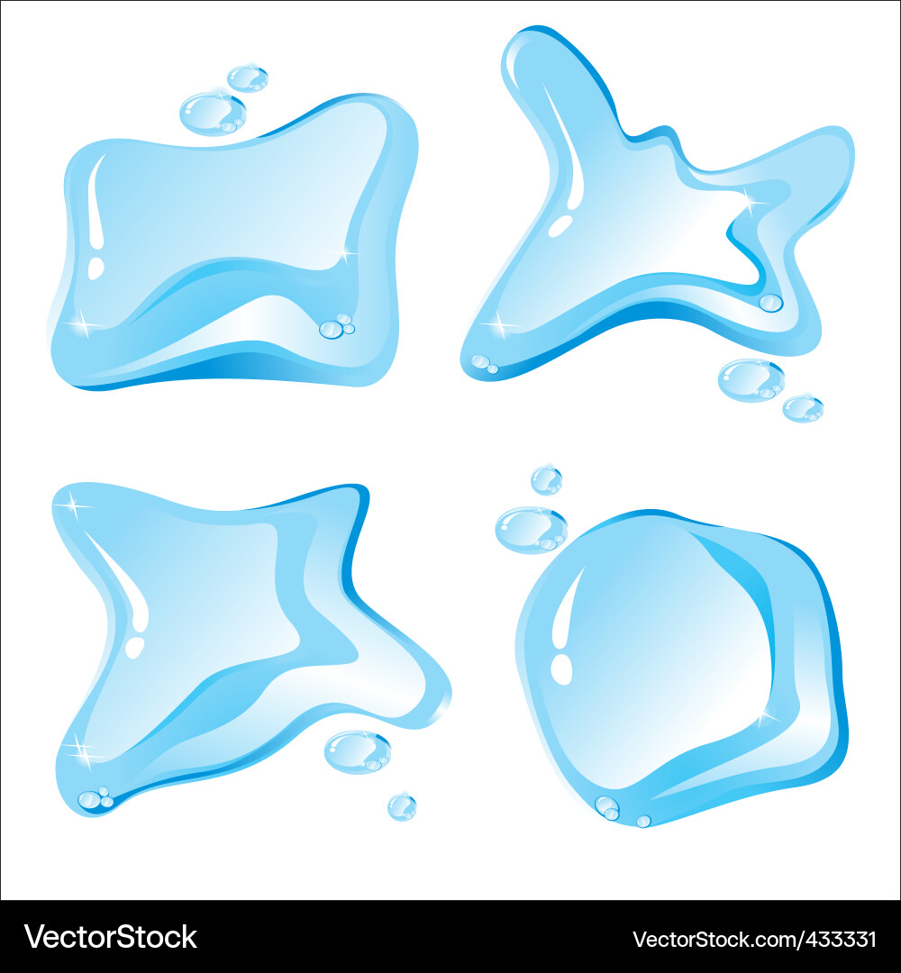 Water bubbles Royalty Free Vector Image - VectorStock