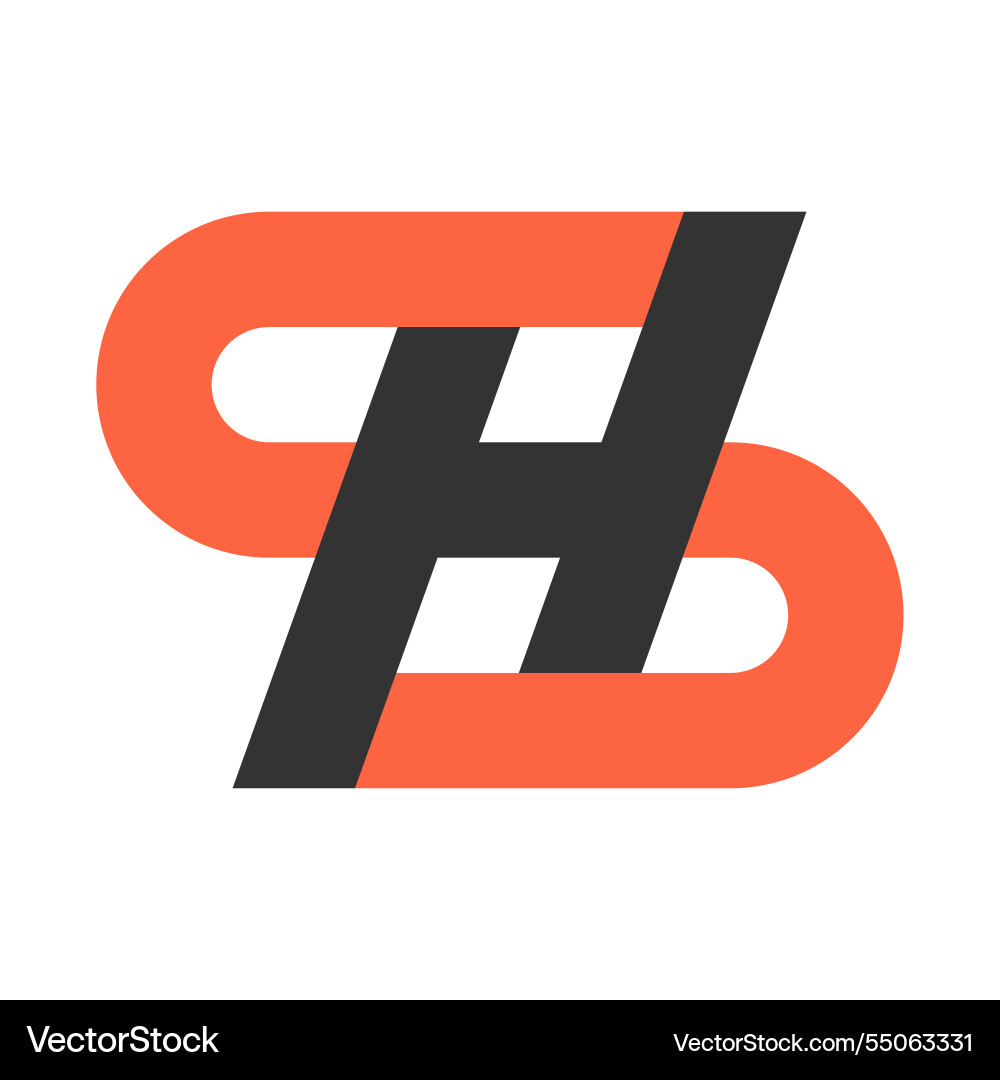 Web line modern color full logo design Royalty Free Vector