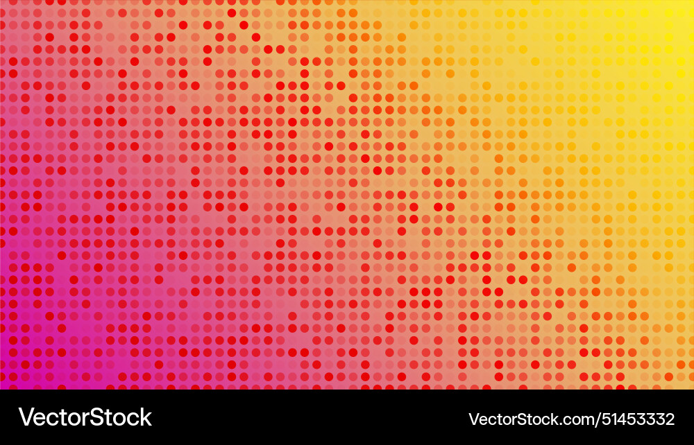 Colorful halftone background with dots Royalty Free Vector