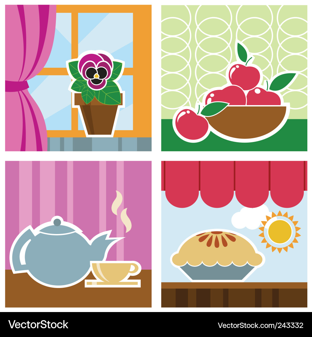 Home Royalty Free Vector Image - VectorStock