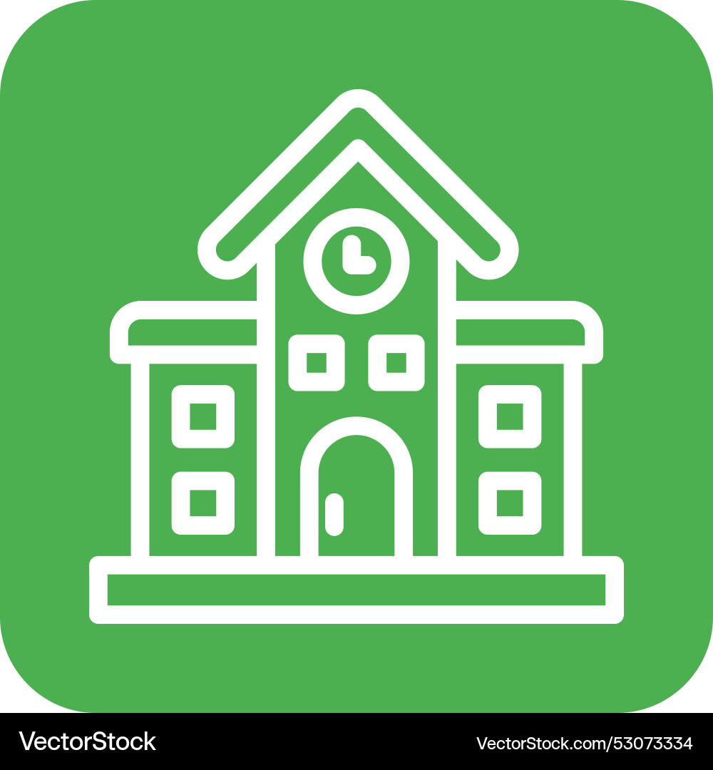 Railway station icon design Royalty Free Vector Image