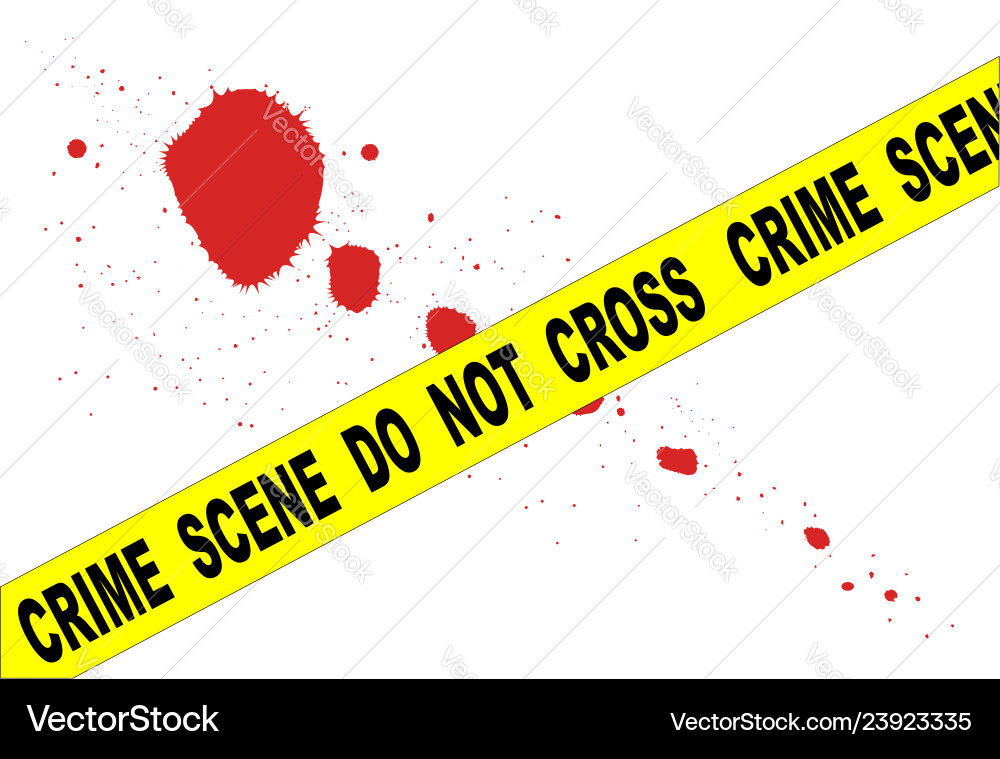 Crime scene do not cross Royalty Free Vector Image