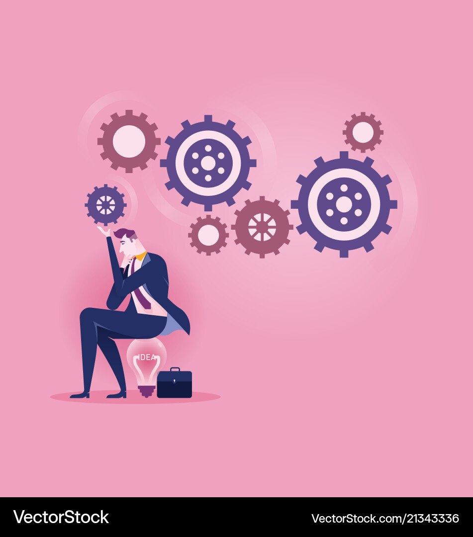 Brainstorming Royalty Free Vector Image - VectorStock