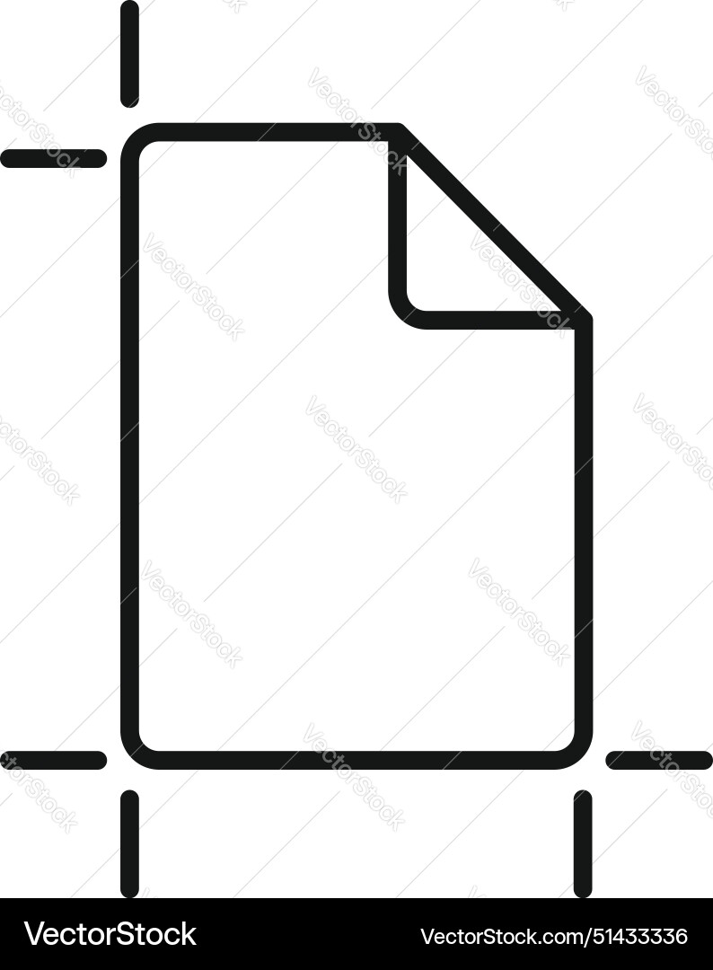 Simple black and white Royalty Free Vector Image
