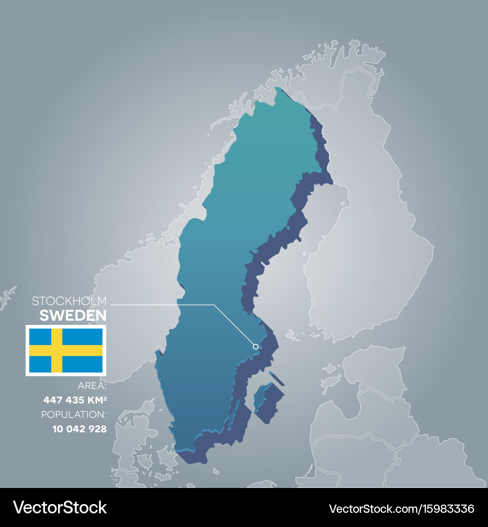 Map Sweden Population Vector Images (55)