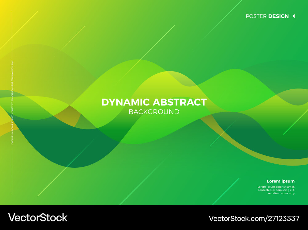Abstract dynamic background Royalty Free Vector Image
