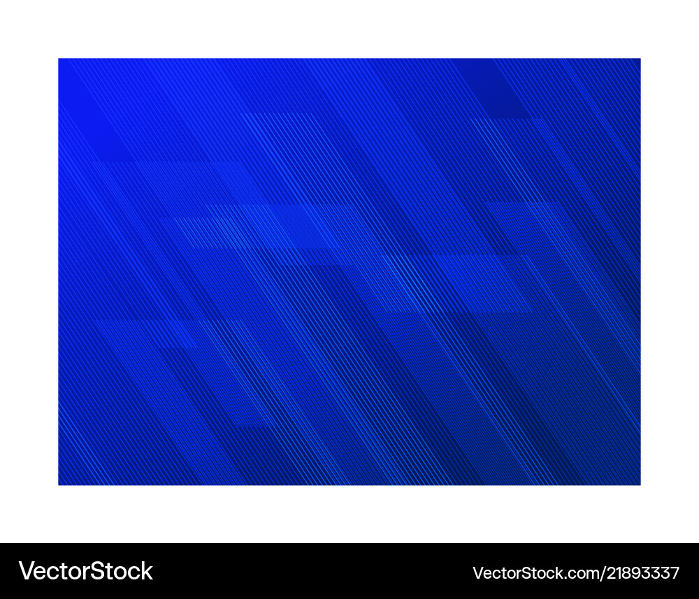 Abstract lines pattern technology on blue Vector Image