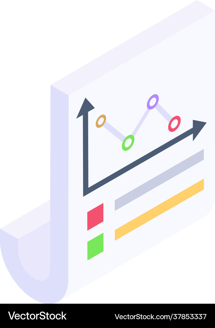 Report analysis Royalty Free Vector Image - VectorStock