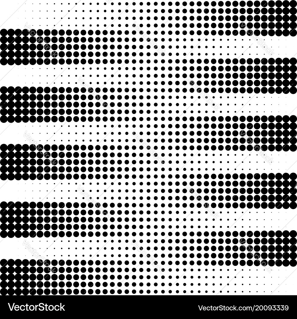 Striped pattern with halftone effect Royalty Free Vector