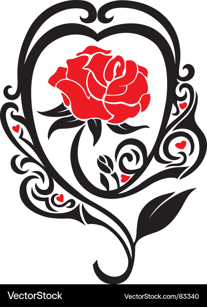 Rose Royalty Free Vector Image - VectorStock