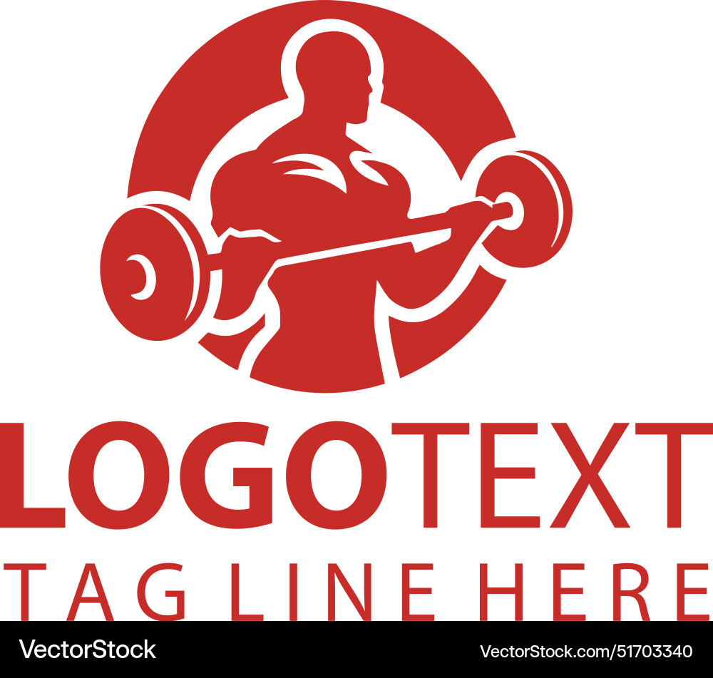Strong gym logo Royalty Free Vector Image - VectorStock