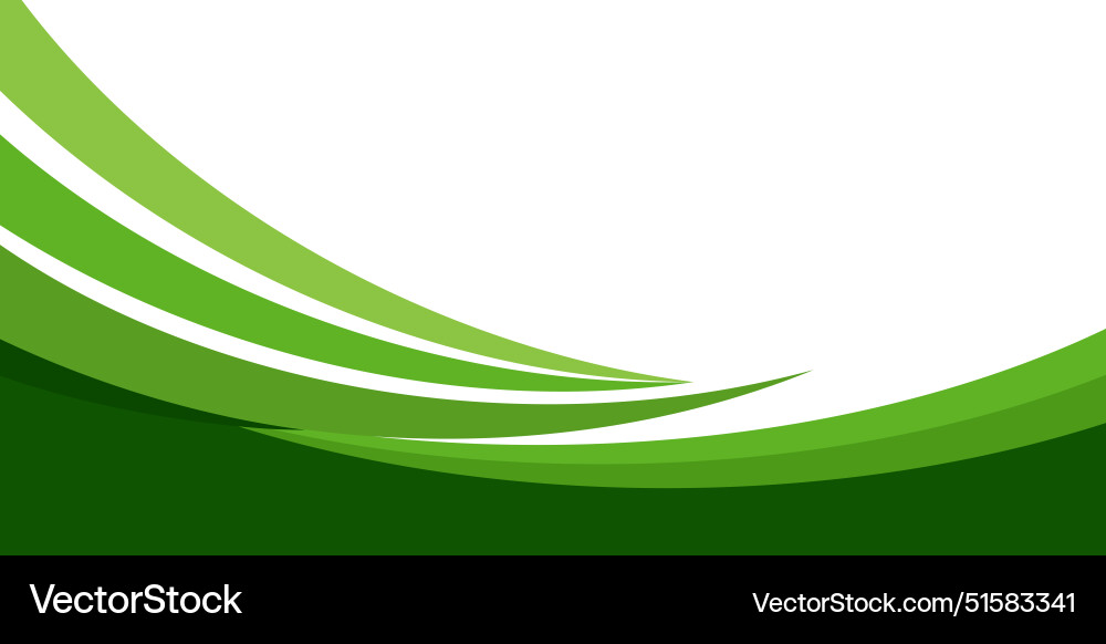 Modern green banner background graphic design Vector Image