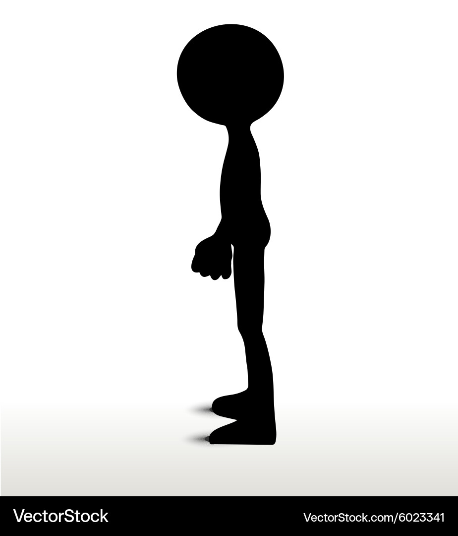 Standing Royalty Free Vector Image - VectorStock