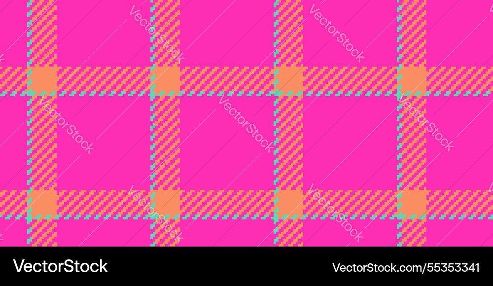 Valentine seamless fabric relax texture check Vector Image