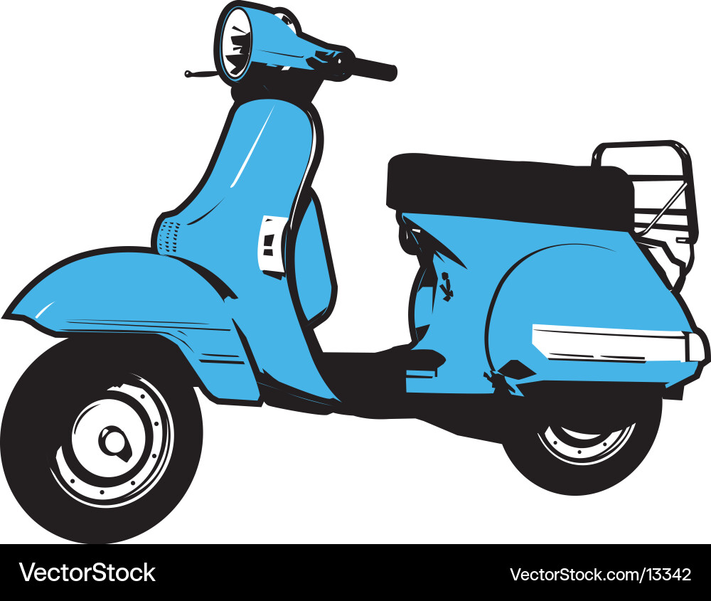Vespa Royalty Free Vector Image - VectorStock