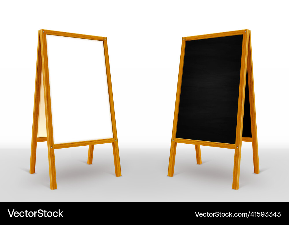 Wooden board for restaurant menu Royalty Free Vector Image
