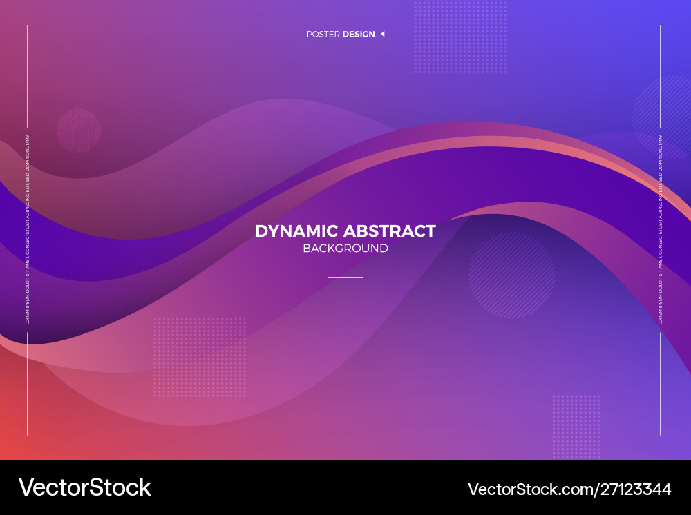 Abstract dynamic background Royalty Free Vector Image