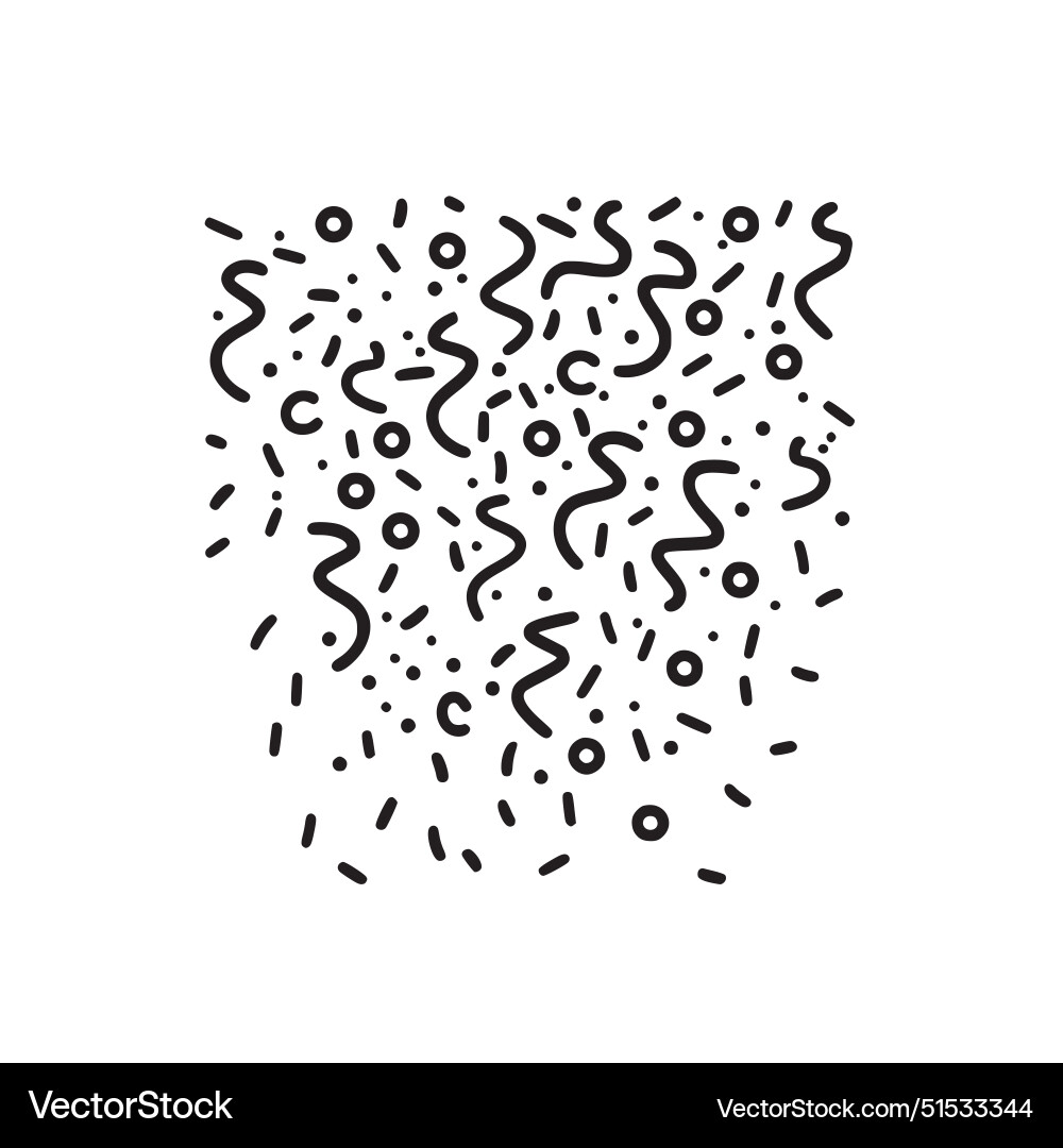 Confetti icons Royalty Free Vector Image - VectorStock