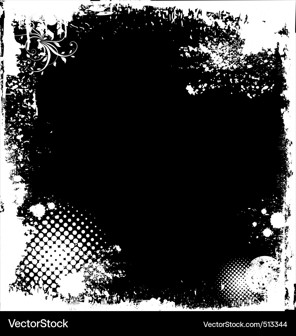 Distressed Grunge Border Royalty Free Vector Image