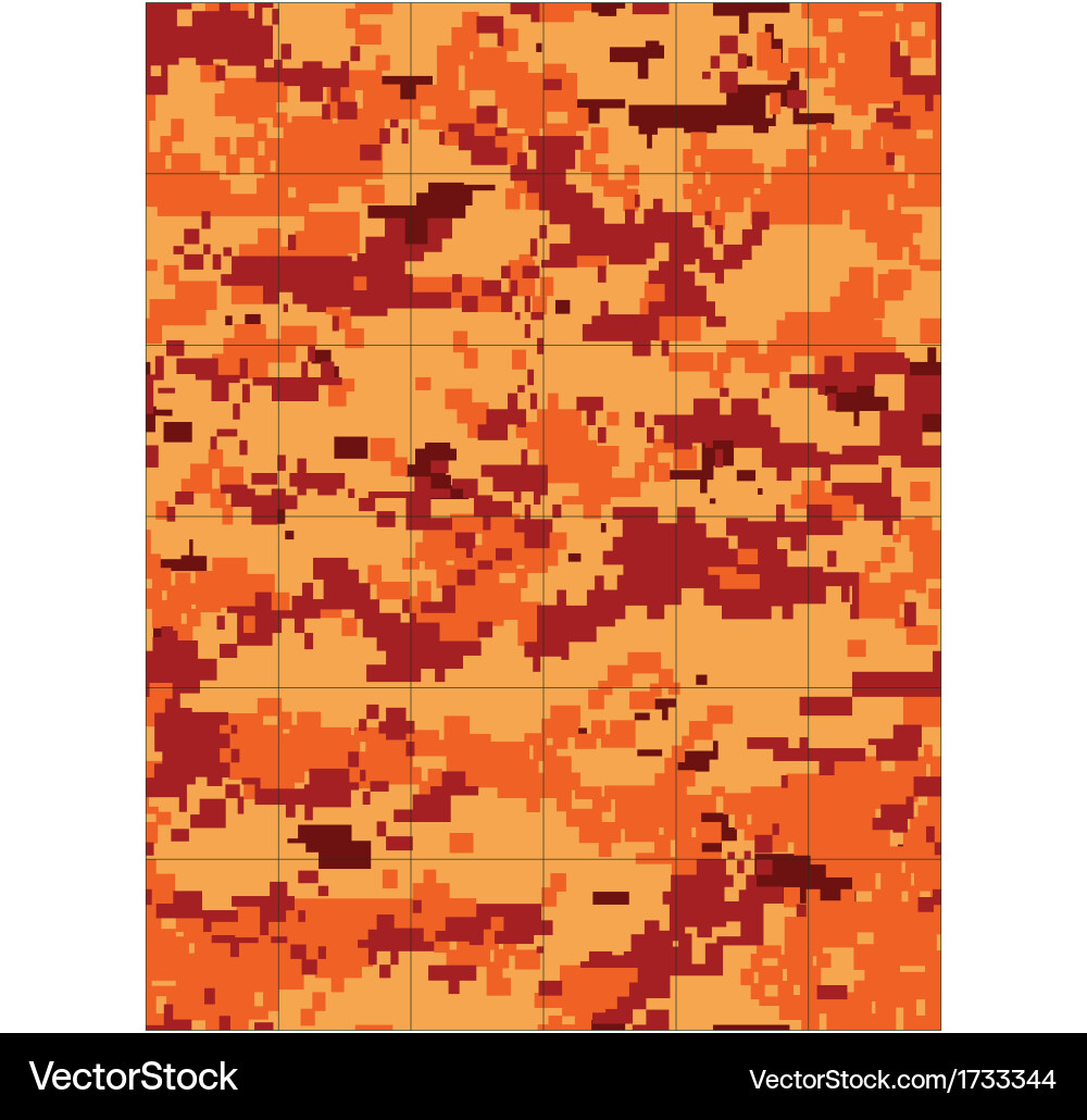 Fire camo tileable Royalty Free Vector Image - VectorStock