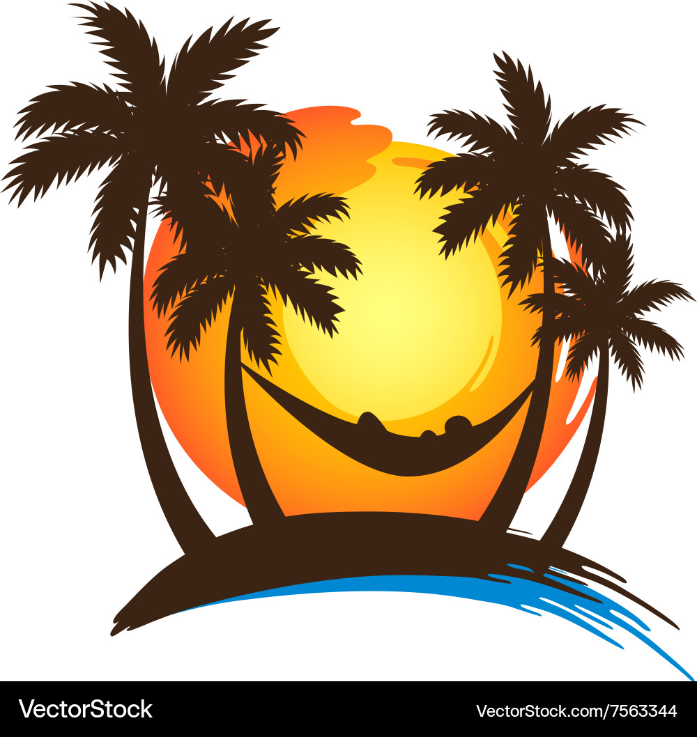 Summer vacation2 Royalty Free Vector Image - VectorStock