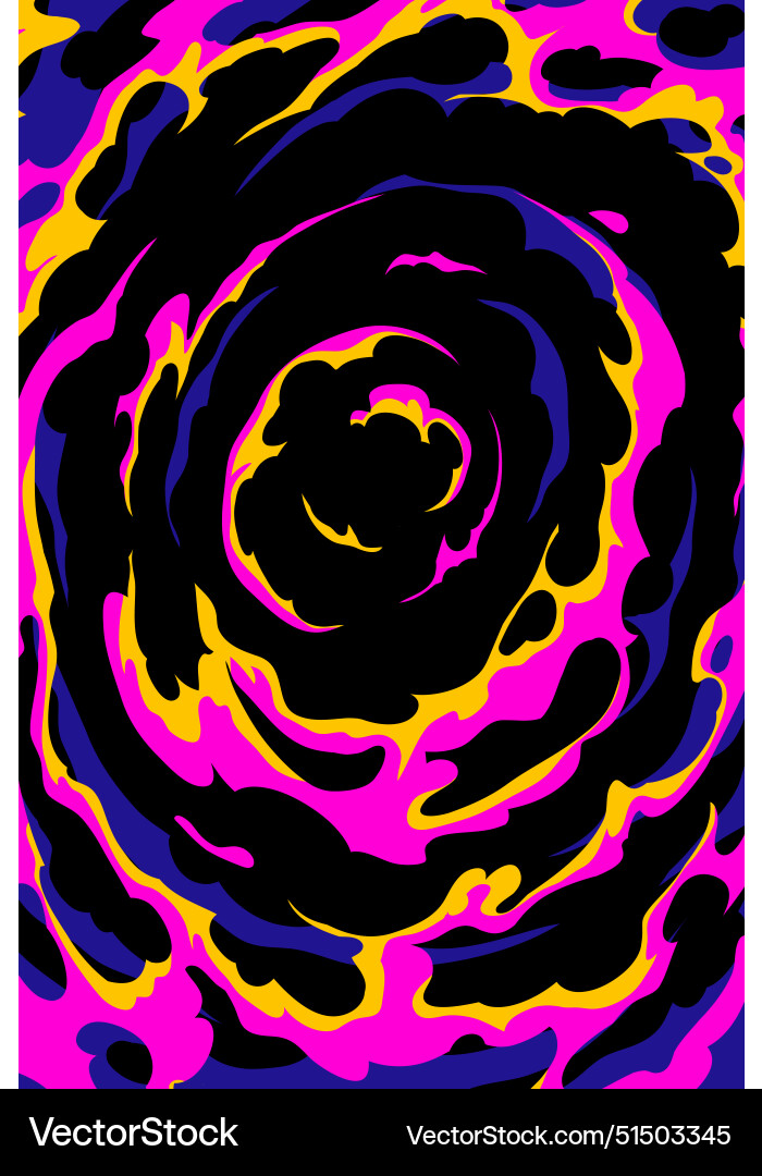 Comic book fantastic fire flames smoke background Vector Image