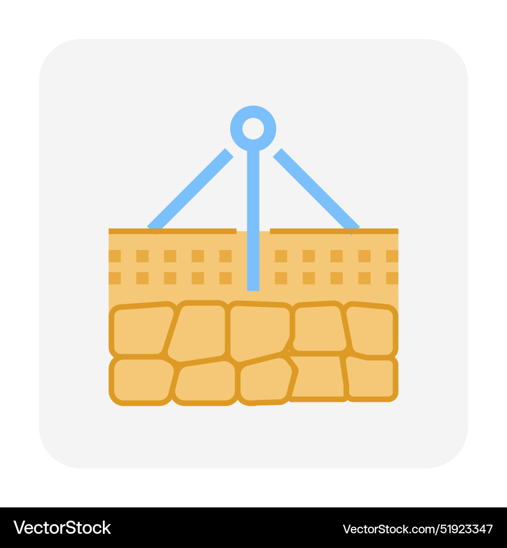 Standard penetration test geotechnical Royalty Free Vector