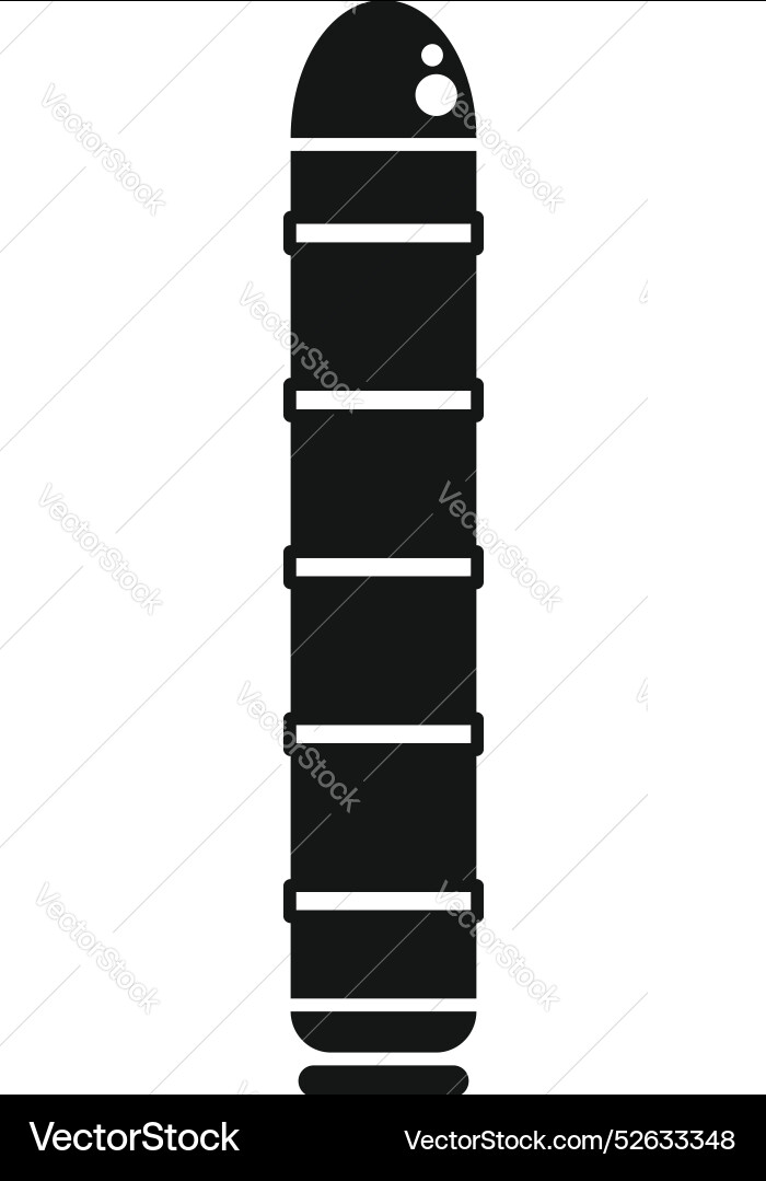 Chemical plant processing tower releasing bubbles Vector Image