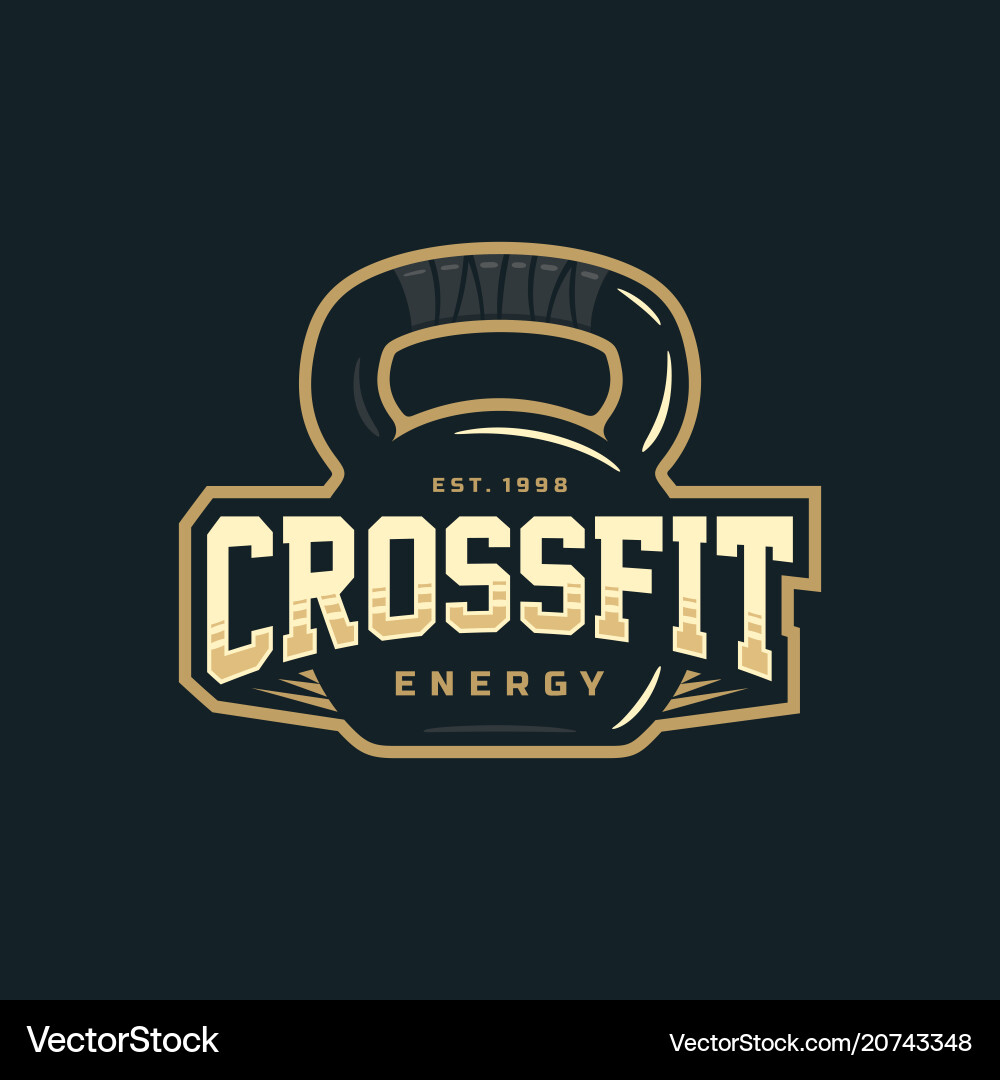 Modern professional logo emblem Royalty Free Vector Image