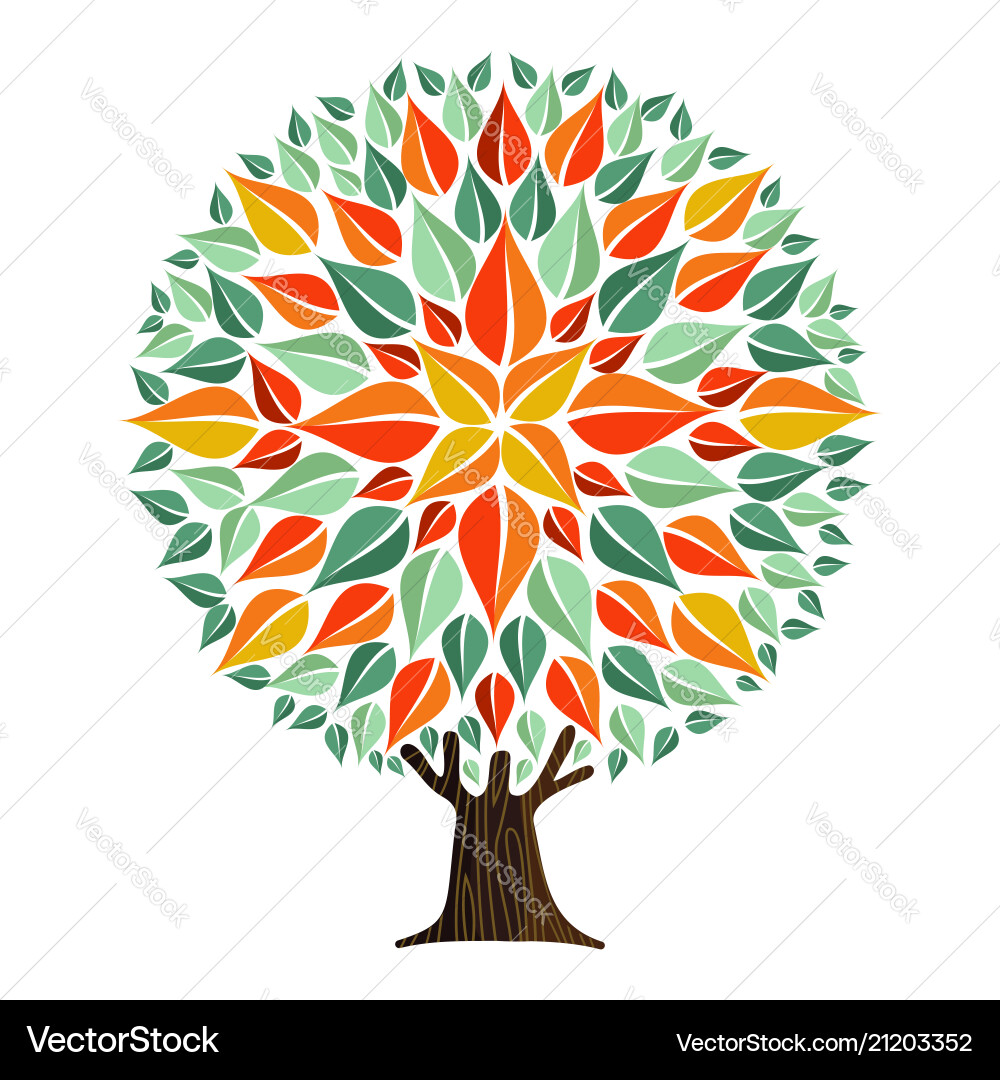 Mandala Maple Leaf Vector Images (35)