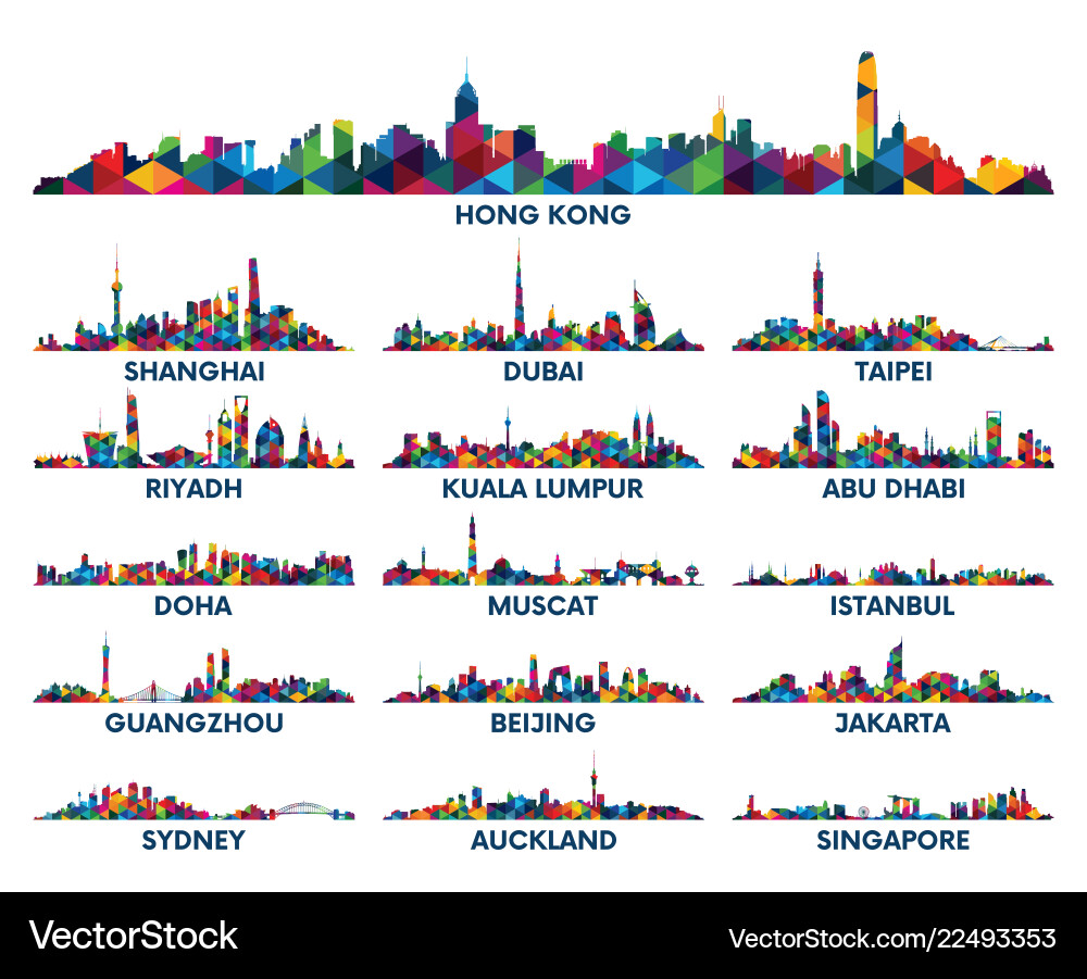 Arabian Skyline Vector Images Over 1100 3950