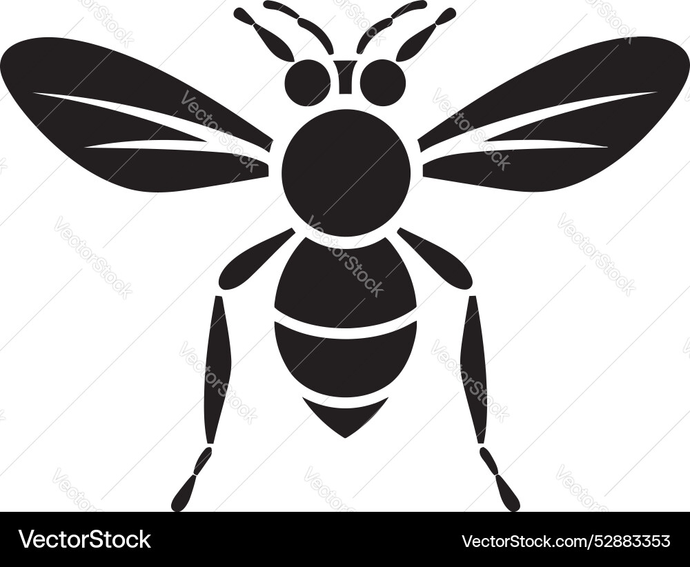 Venomous wasp sovereign empire elegant sting Vector Image