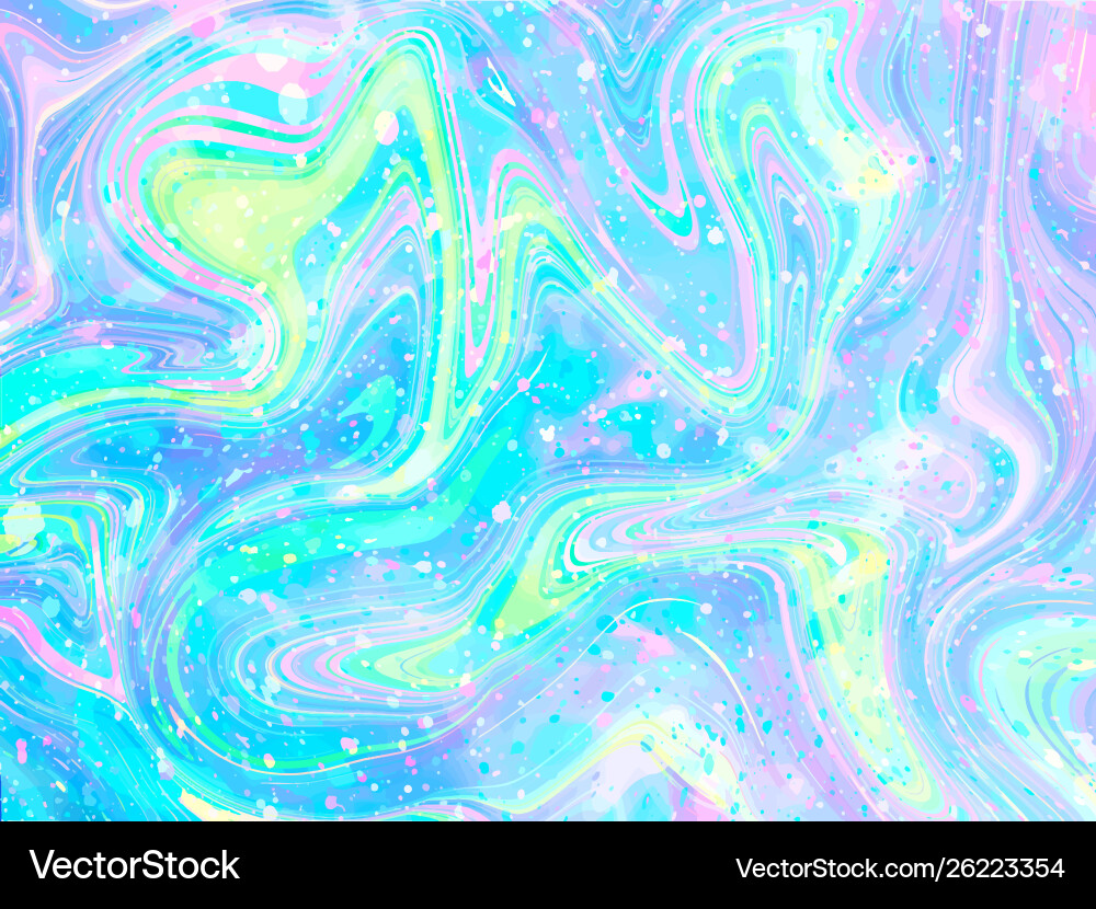 Opal gemstone background trendy template Vector Image