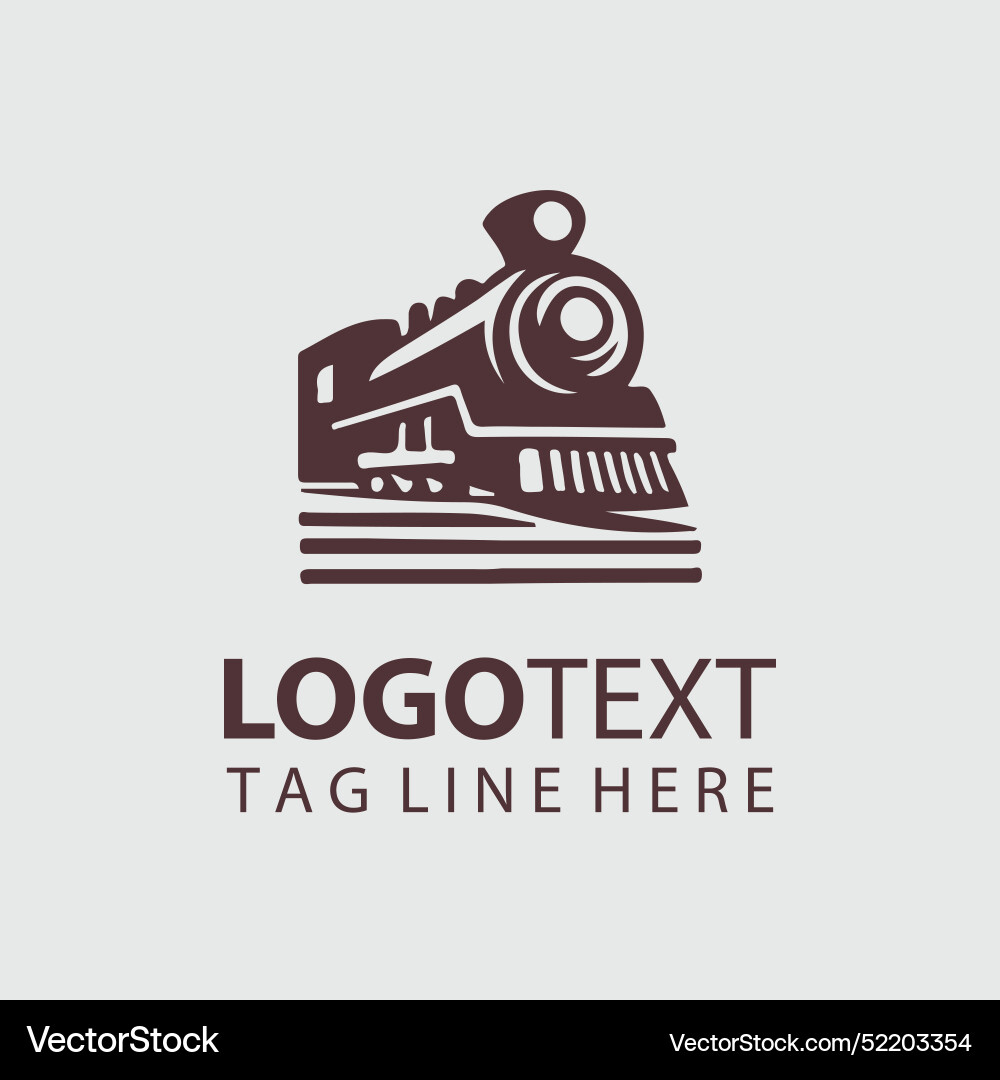 Train logo Royalty Free Vector Image - VectorStock