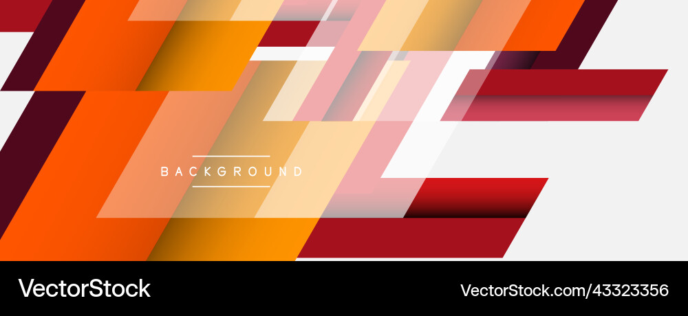 Background abstract overlapping color Royalty Free Vector
