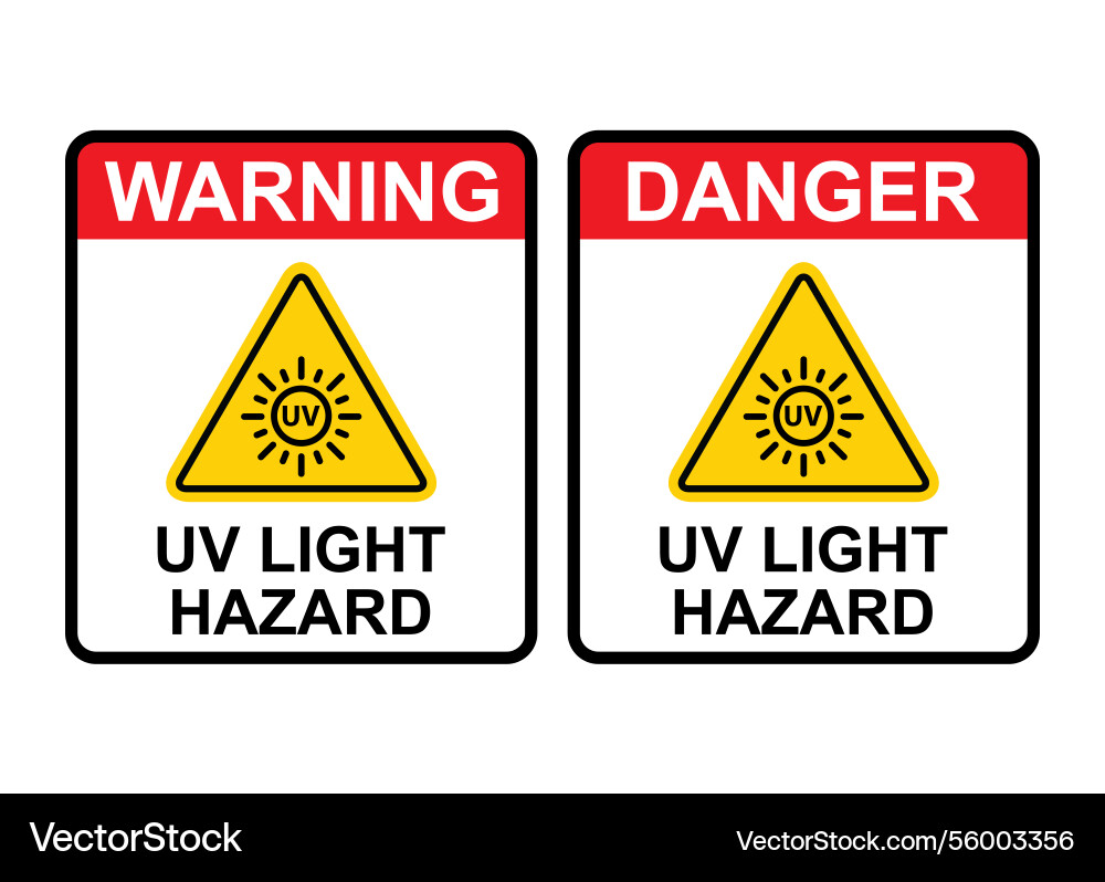 Set of sun protection factor icon uv radiation Vector Image