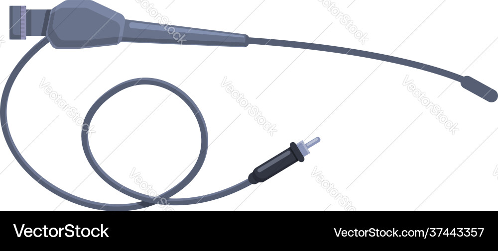Clinic endoscope icon cartoon style Royalty Free Vector